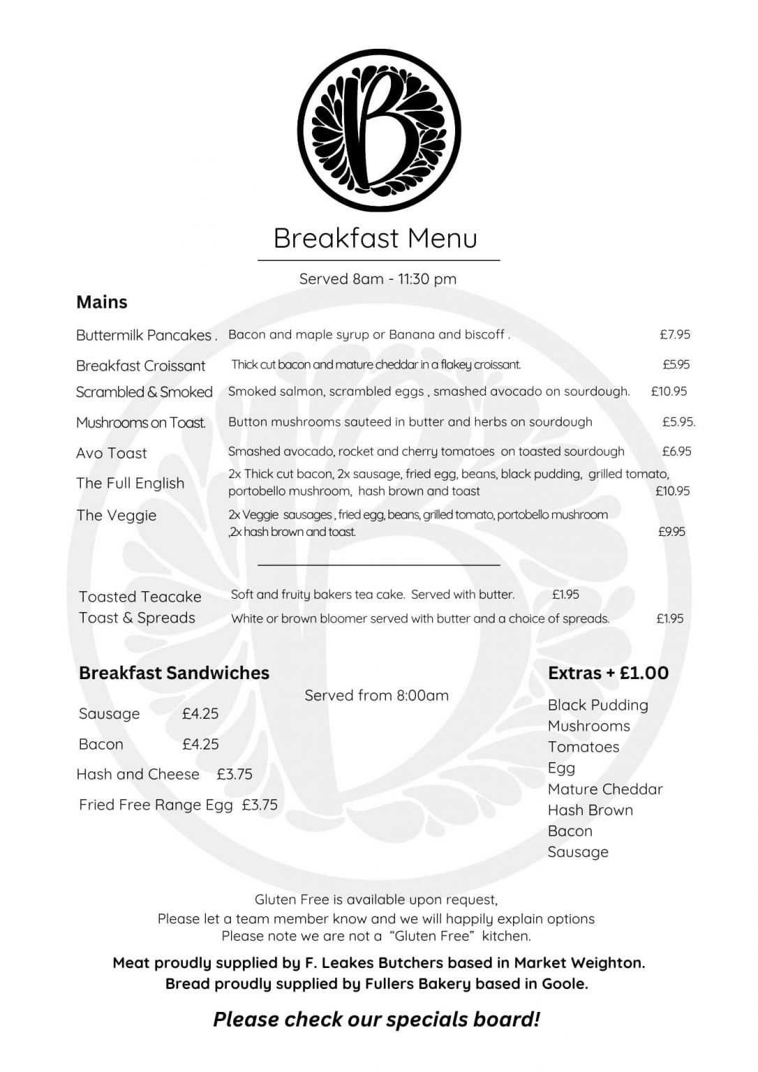 Bainton Stop – Bistro & Coffee Shop with function room & produce shop ...